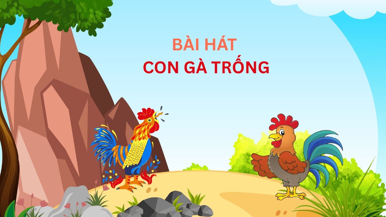 Bài hát: Con gà trống | Trường Mầm non Toàn Thắng